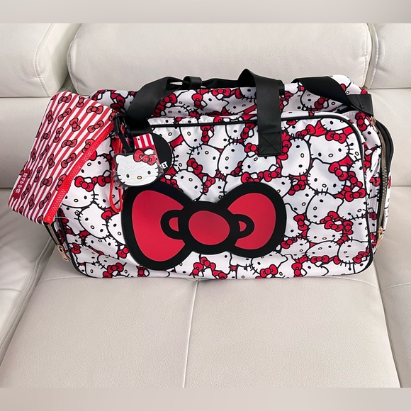 Hello Kitty | Accessories | Hello Kitty Duffel Bag | Poshmark